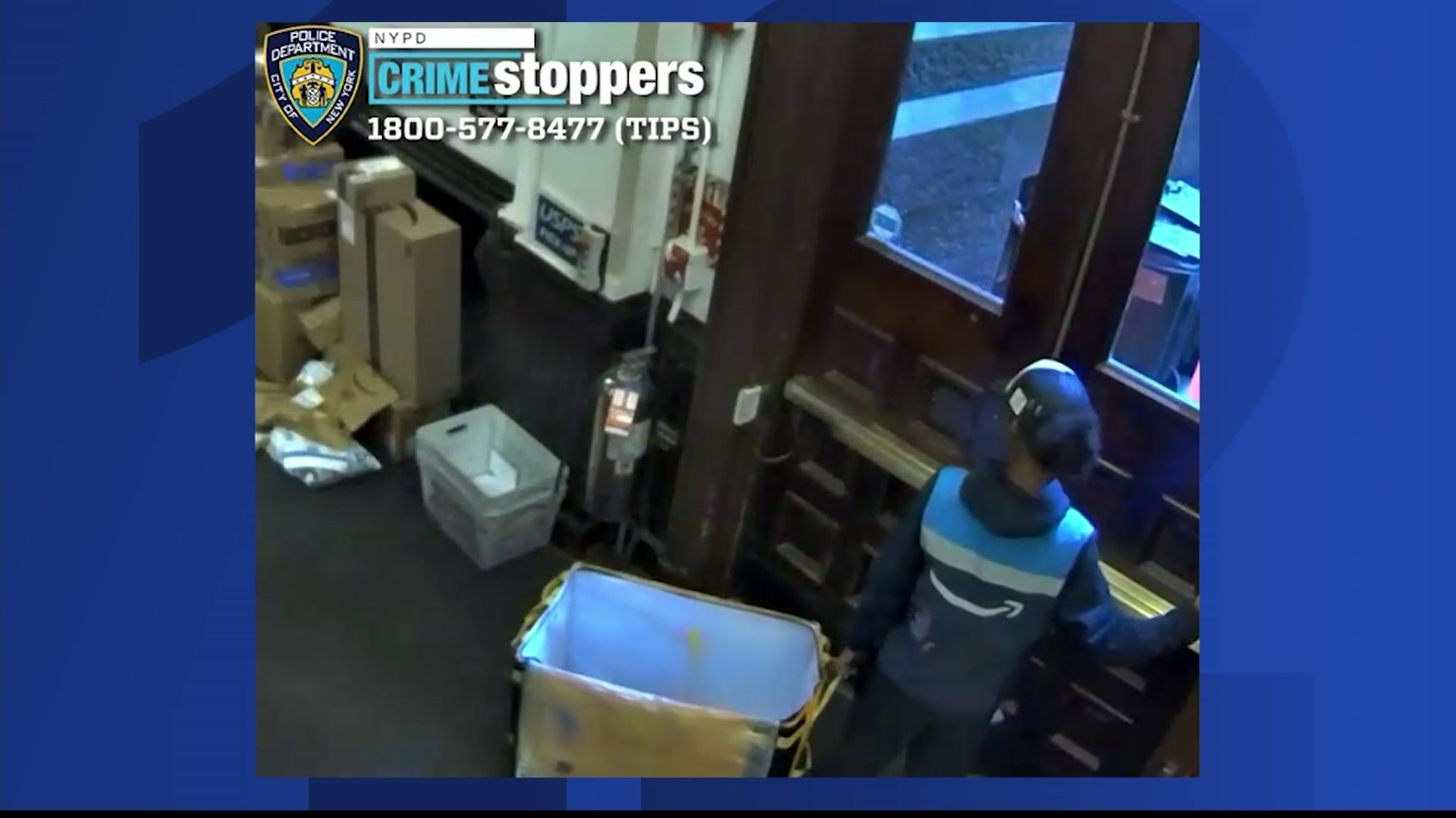 Man in Amazon uniform wanted for stealing MacBook from Brooklyn Heights ...