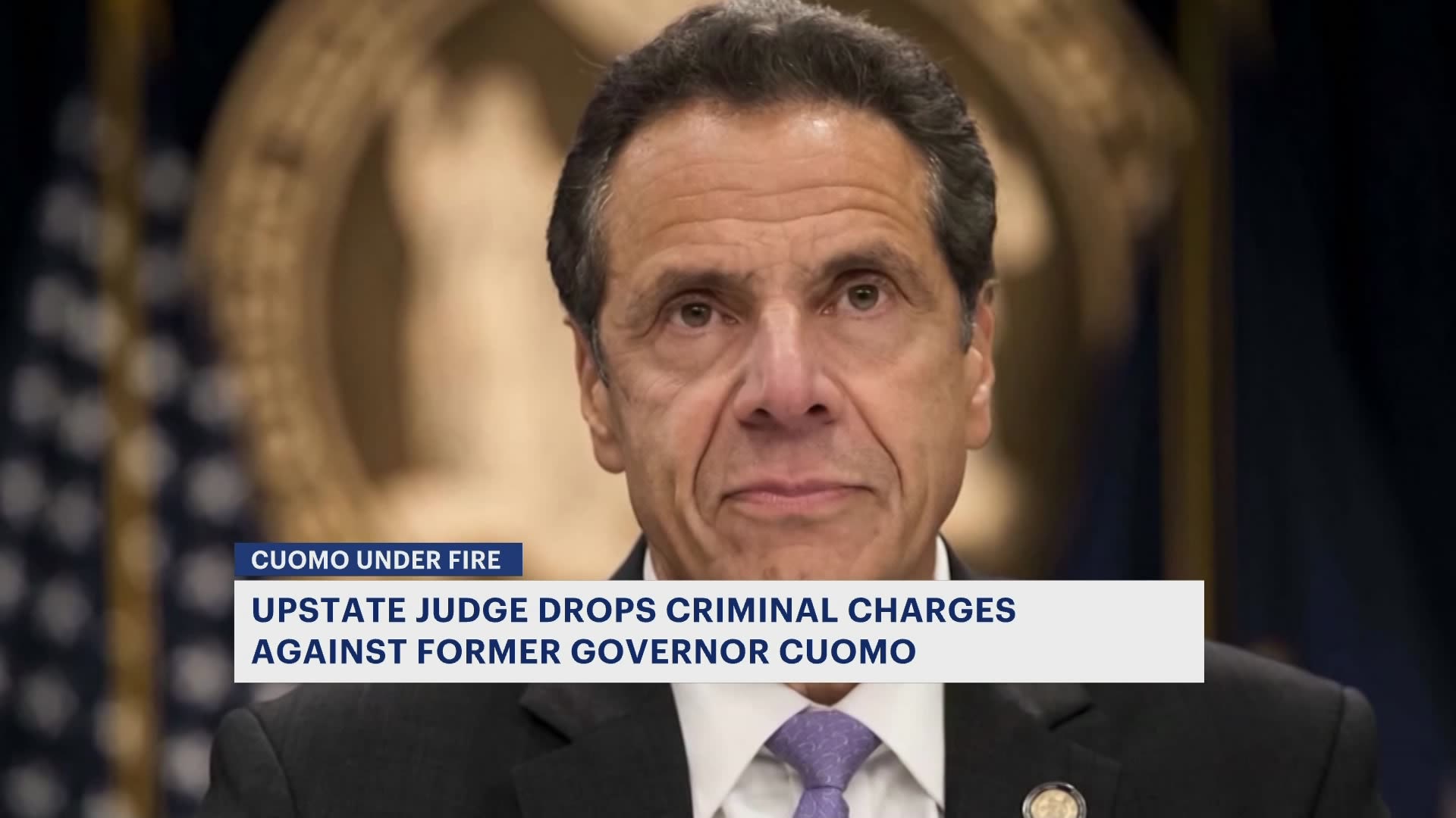 Upstate judge drops all criminal charges against former Gov. Andrew Cuomo Upstate judge drops all criminal charges against former Gov. Andrew Cuomo