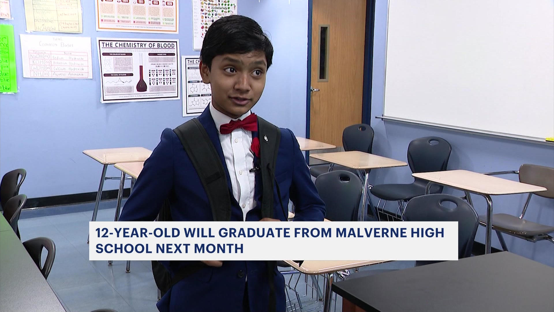 12-year-old prodigy set to become Malverne High School’s youngest graduate