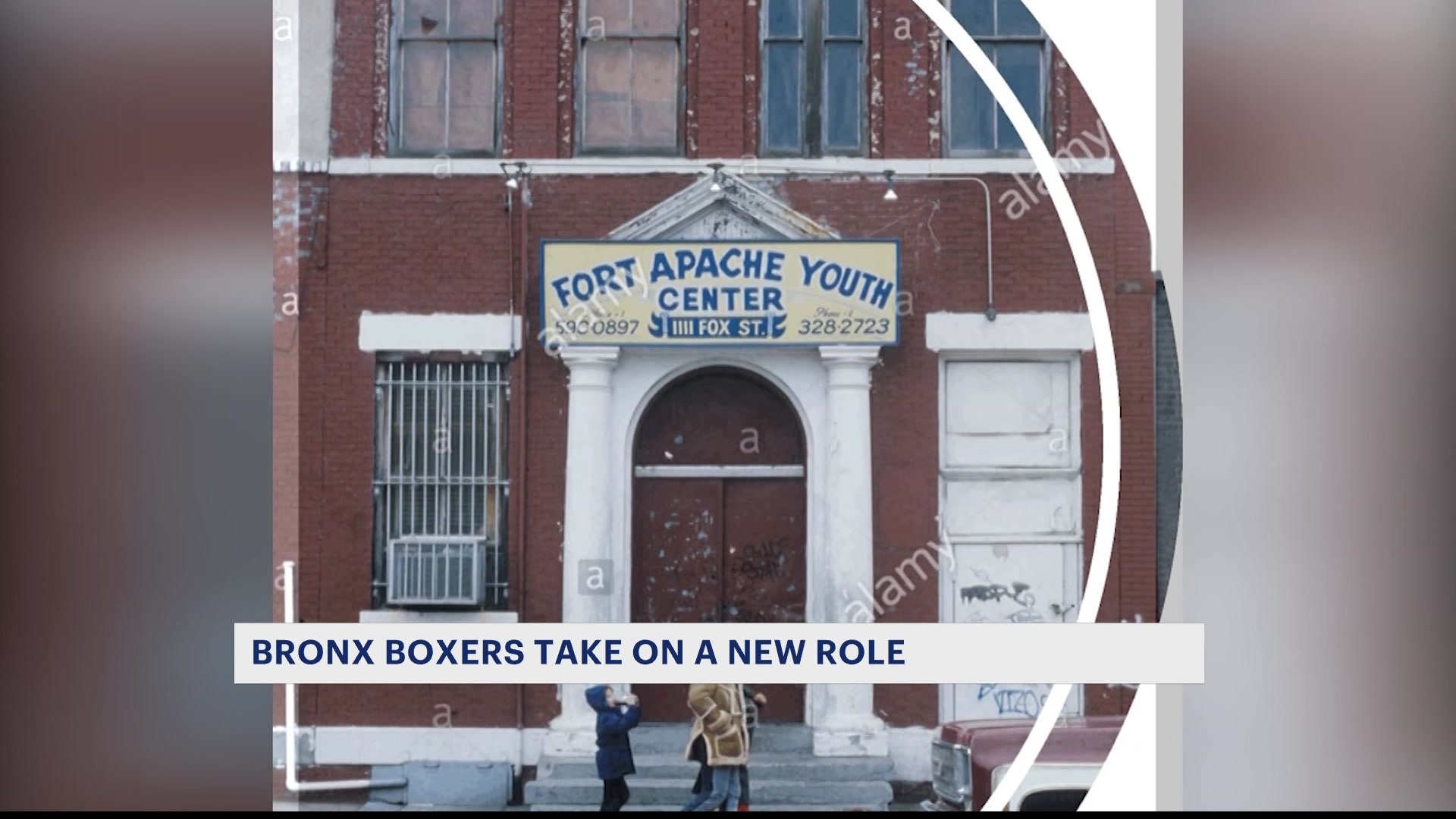 Camera crews film in Bronx for documentary about retired NYPD officer ...