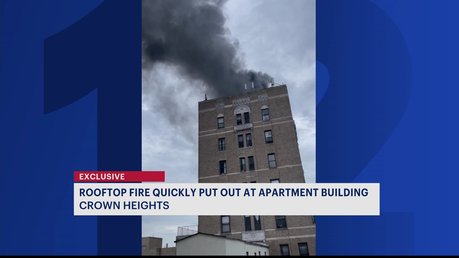 FDNY: Rooftop fire spreads into apartment in Crown Heights