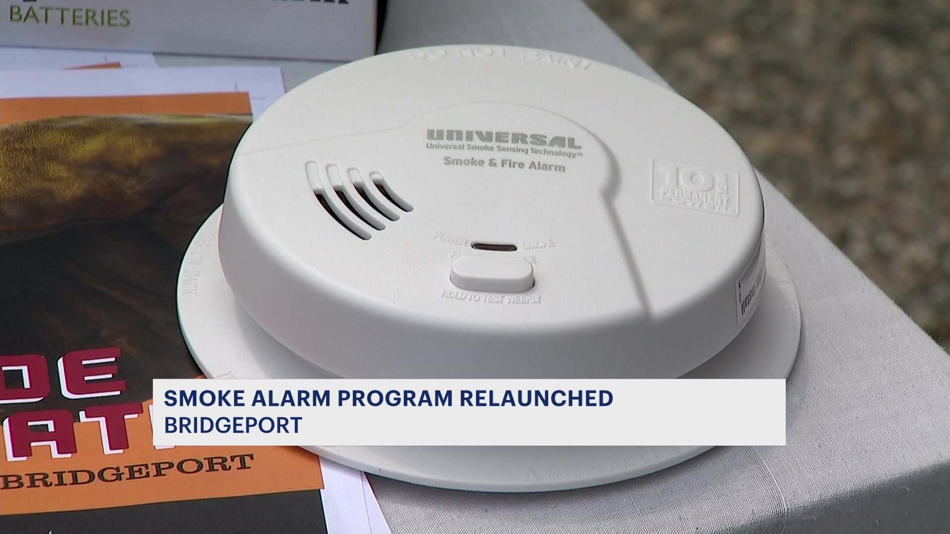 Bridgeport Fire Department relaunches free smoke alarm program ...