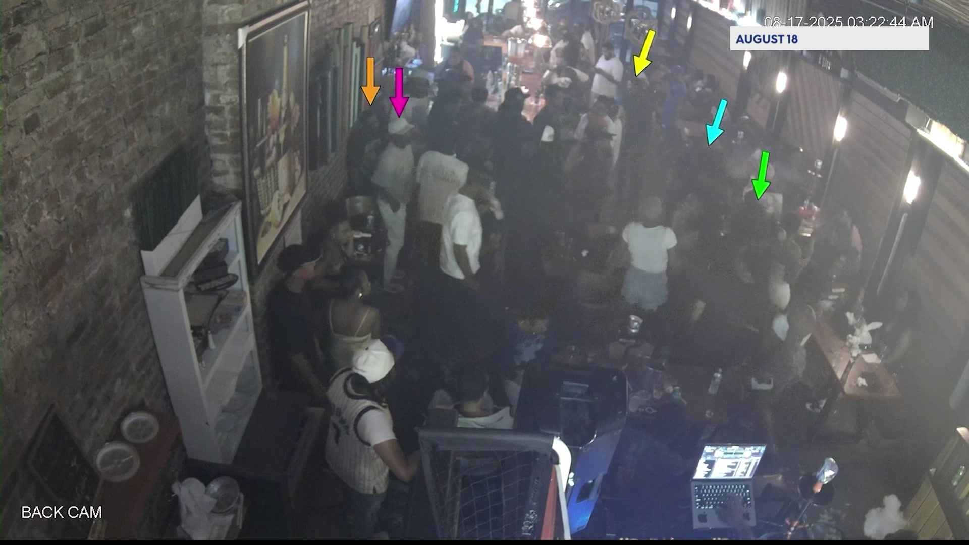 New surveillance video released from Crown Heights nightclub shooting that killed 3 people