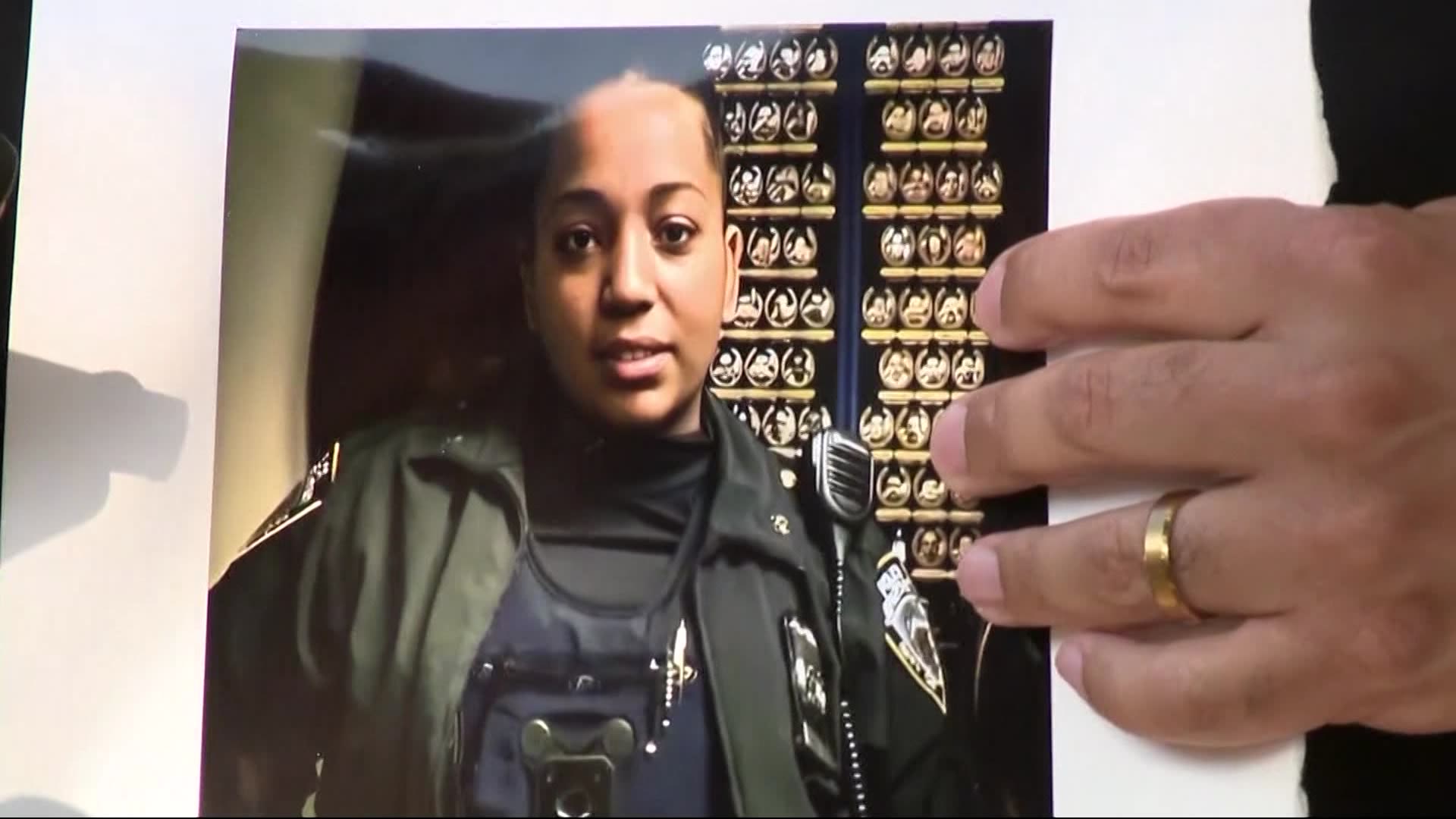 Prayer service held for fallen officer Reyes-Gomez