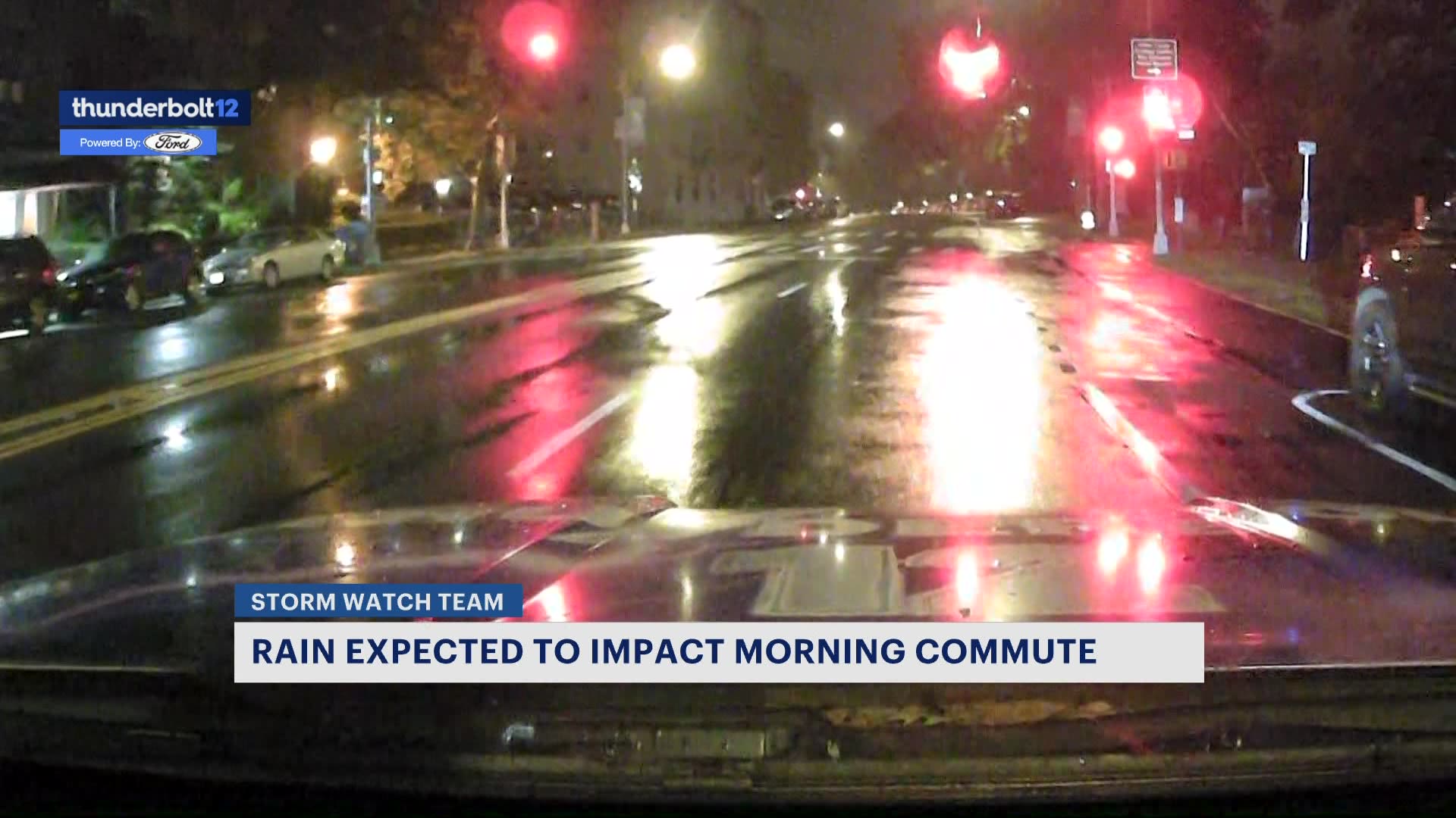Thunderbolt 12: Rainfall expected to impact commute