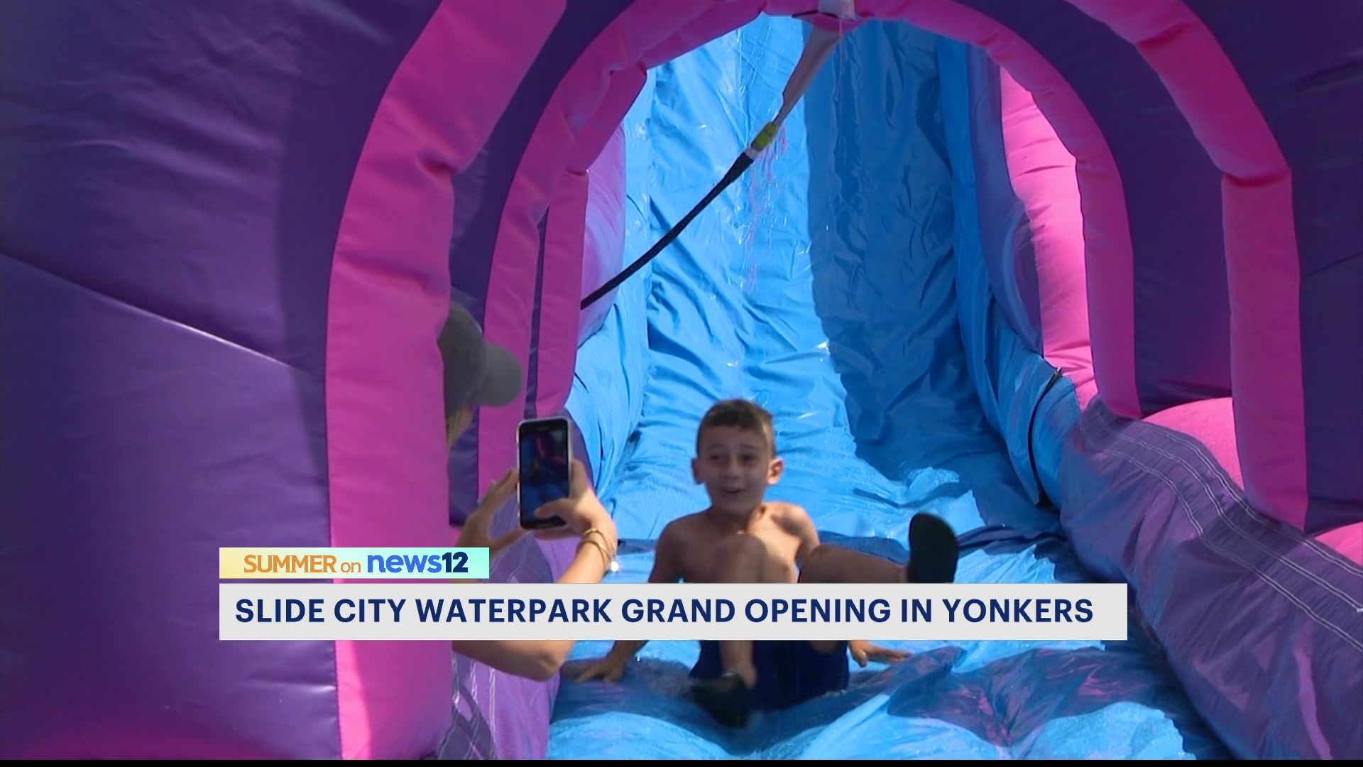 Slide City Waterpark opens at Cross County Center