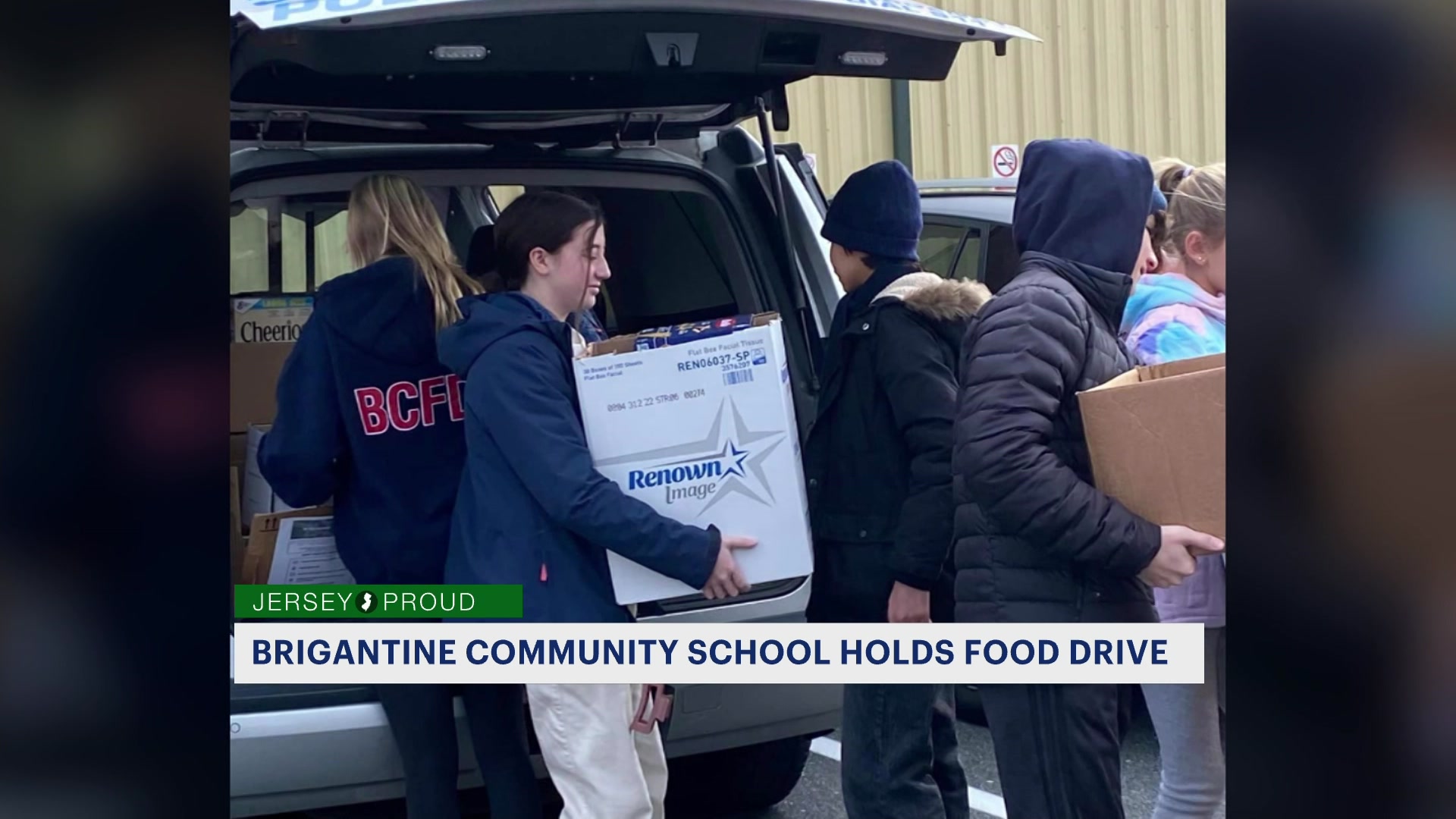 Jersey Proud: Brigantine school collects 1,200 pounds of food for food bank