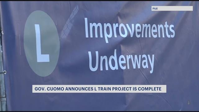 Gov. Cuomo announces L train project completed