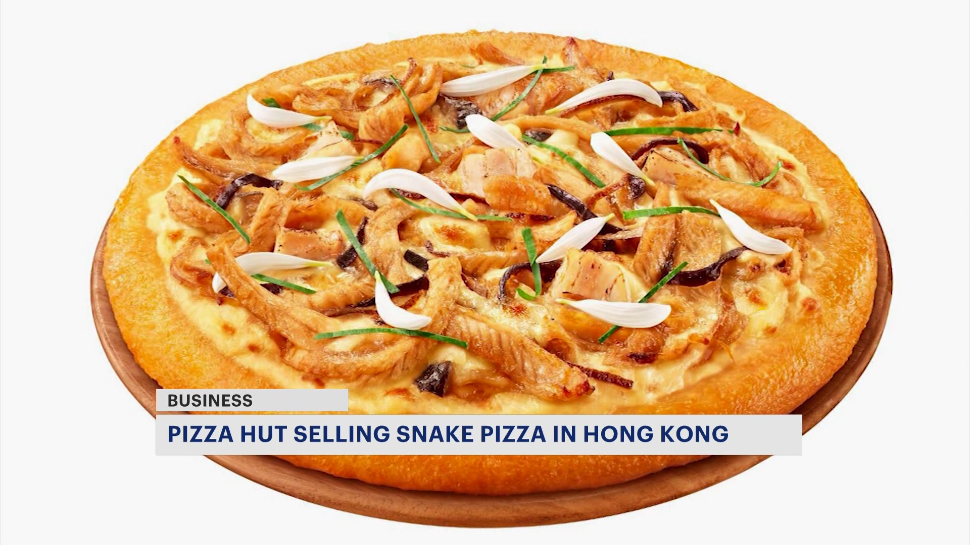 Pizza Hut offers limited-time pizza dish featuring snake meat