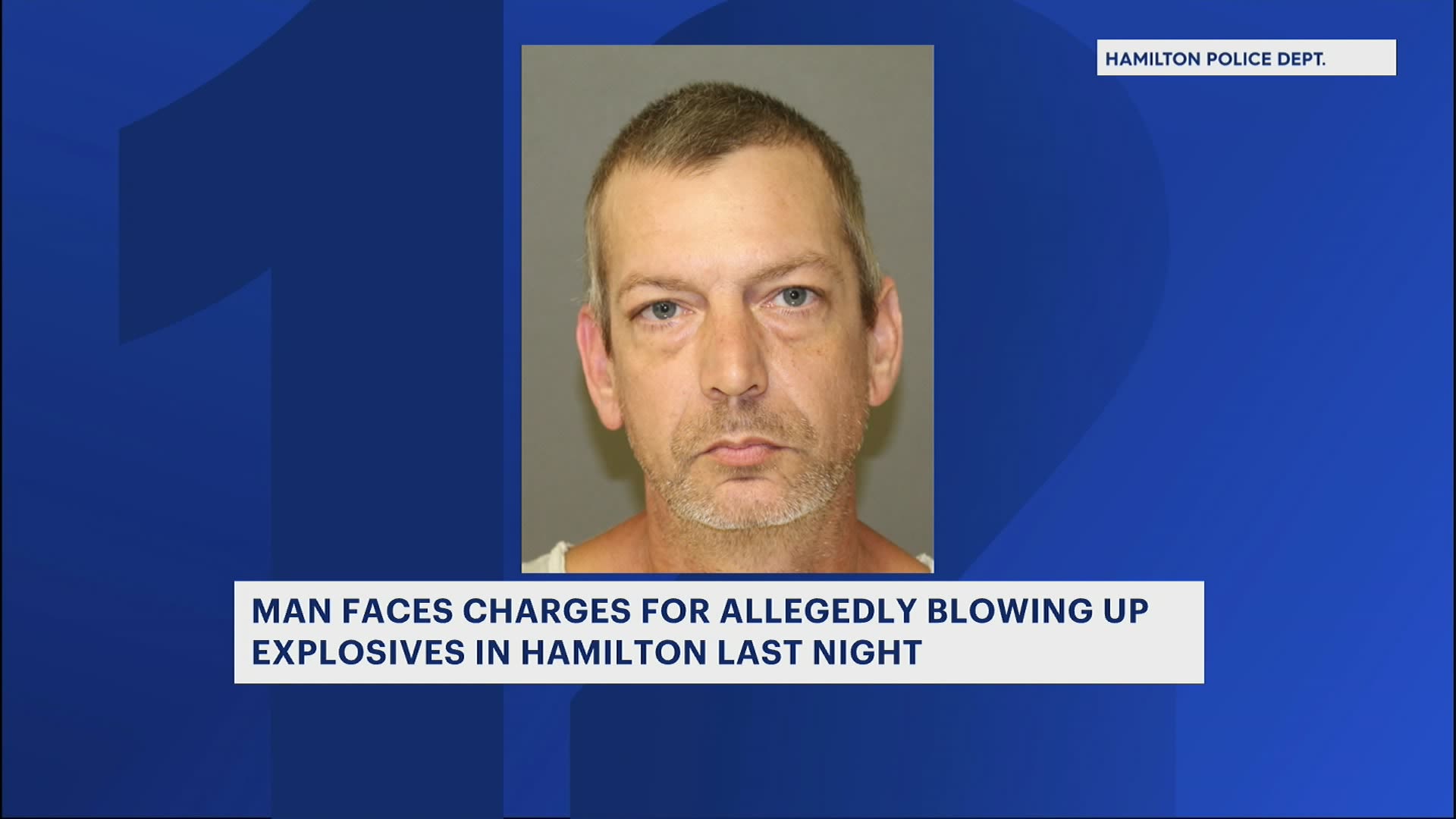 Police: Hamilton man arrested for setting off explosive devices
