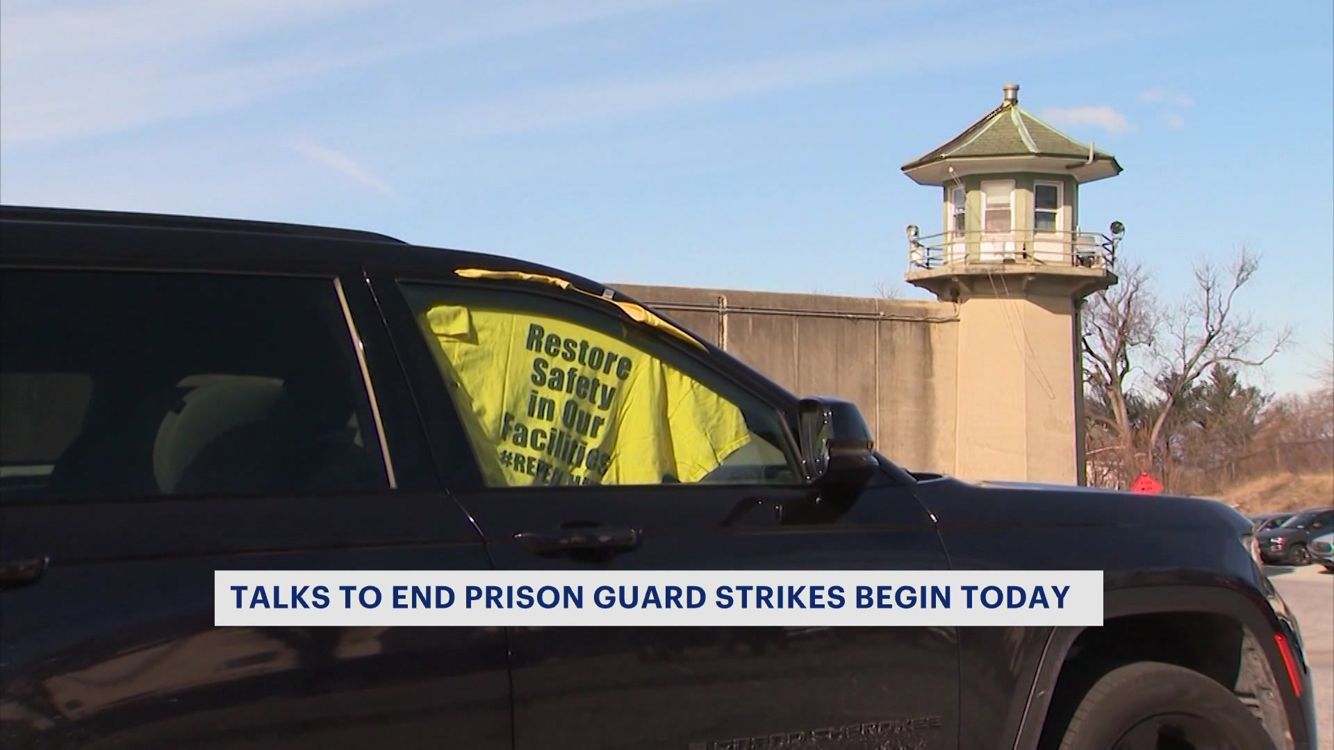 NY prison guard strike negotiations moved up to today