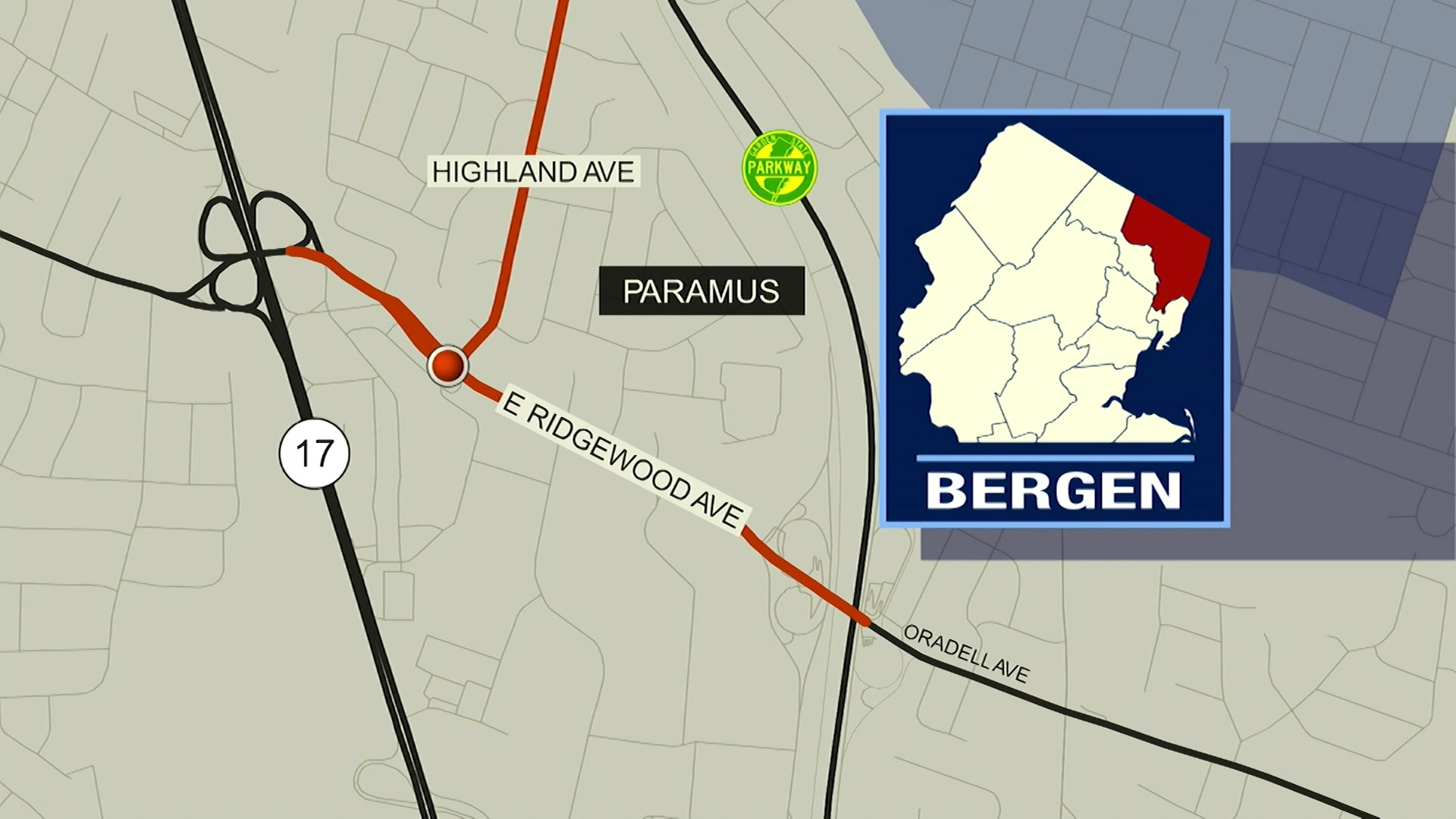 Paramus police: Car strikes school bus carrying 23 students; driver charged