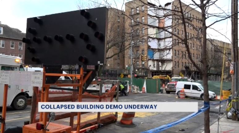One week later: The latest on the Morris Heights partial building collapse