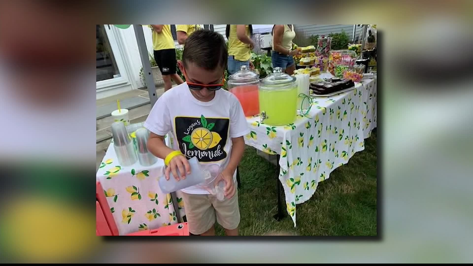 Boy's lemonade stand raises thousands of dollars for charity