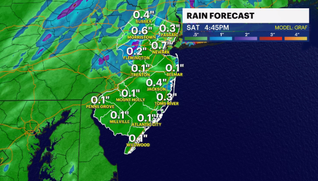 STORM WATCH: Rainy weather Friday night into Saturday could cause flooding