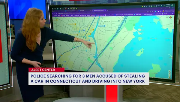 Police Search For 3 Men Accused Of Stealing Car In Connecticut