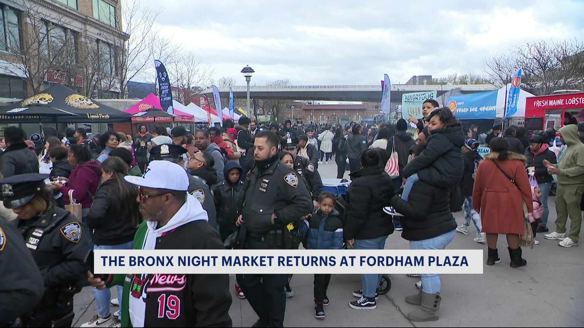 Bronx Night Market makes its return to Fordham Plaza
