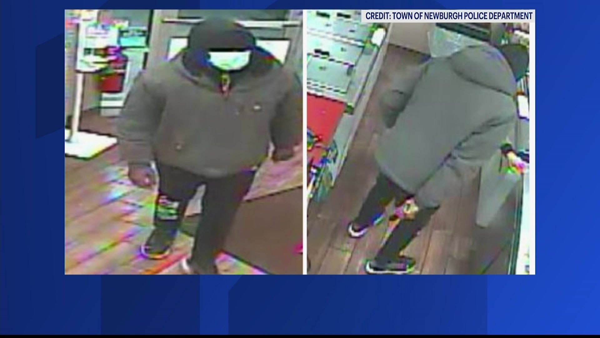 Police hoping surveillance photos identify armed robbery suspect