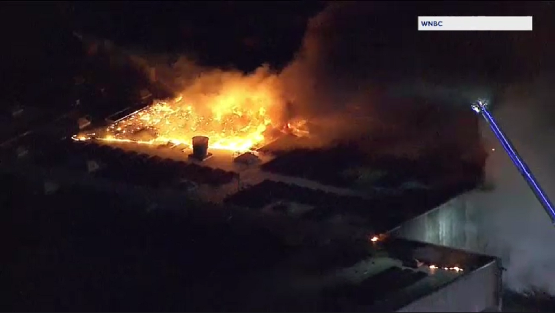 Massive fire breaks out at PepsiCo factory in Piscataway