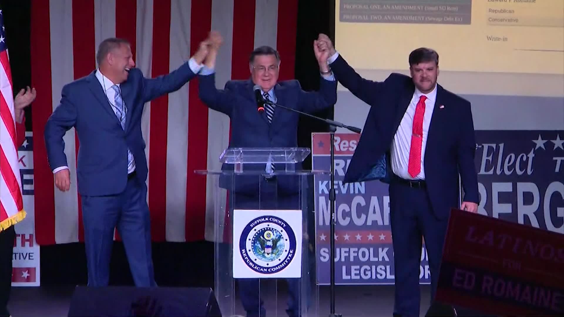 Ed Romaine Elected Suffolk County Executive Republicans Gain Seat In