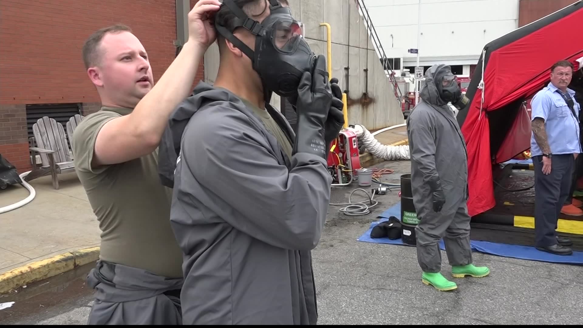 FDNY suits up for all kinds of defense training