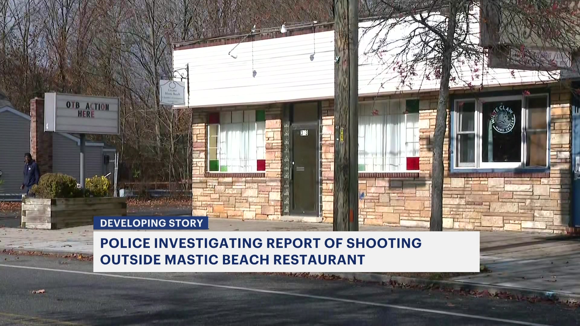Police: Man injured in shooting outside Mastic Beach restaurant