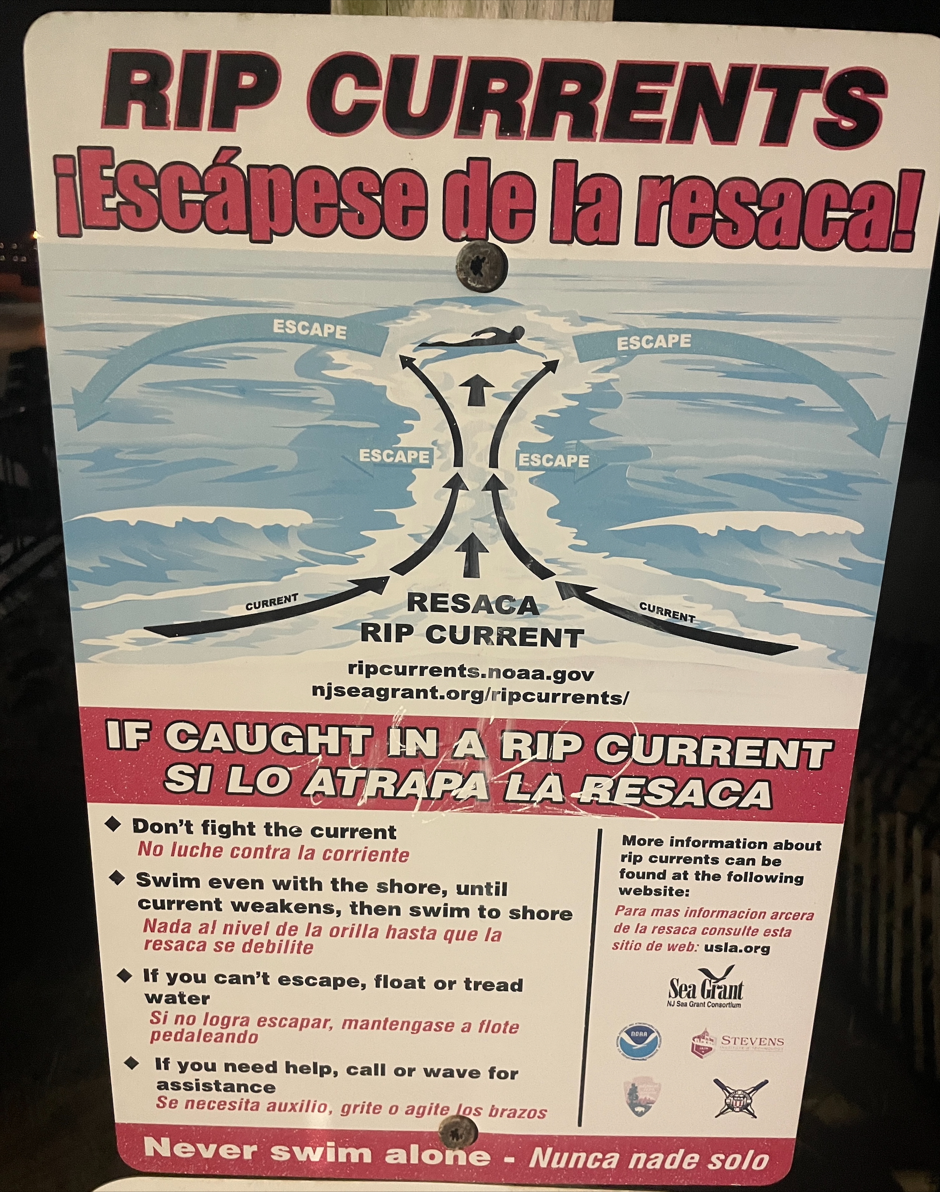 High rip current risk in effect until at least Tuesday at the Jersey Shore