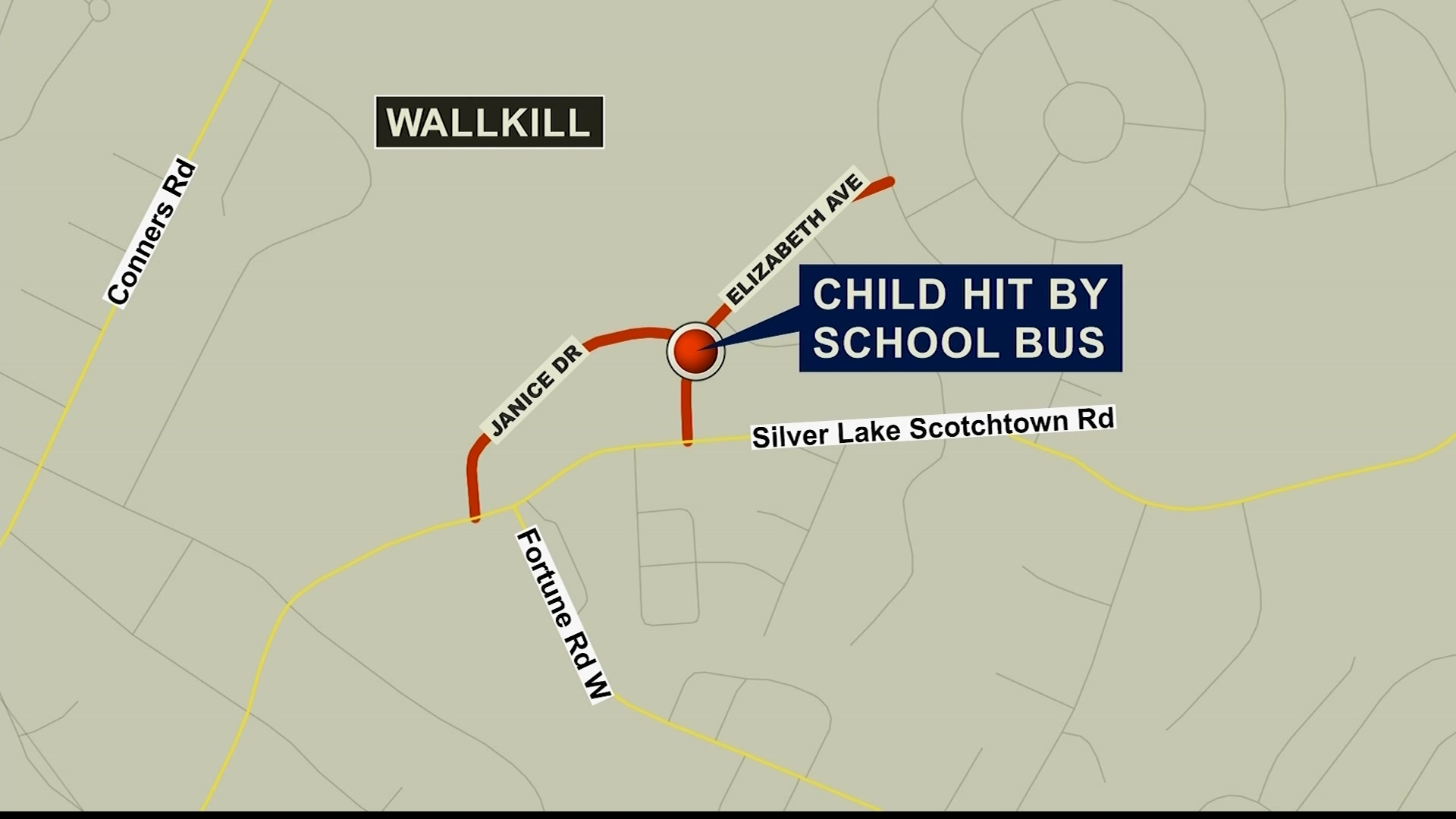 Police: 5-year-old child struck by school bus in Town of Wallkill