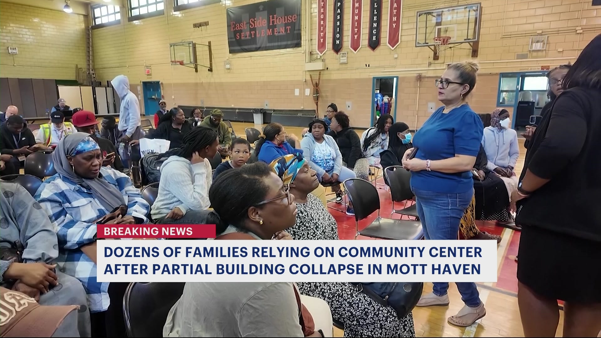 Community center becomes refuge after Mott Haven building collapse