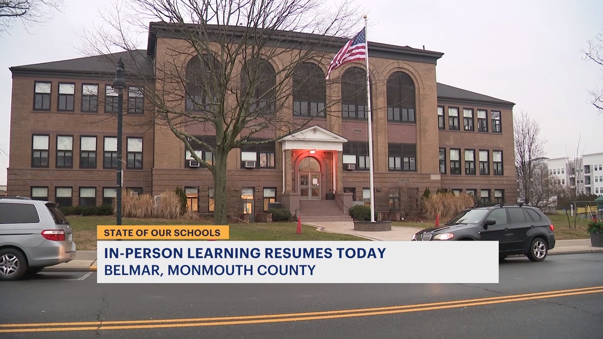 Belmar Elementary School returns to in-person learning for the first time since last month