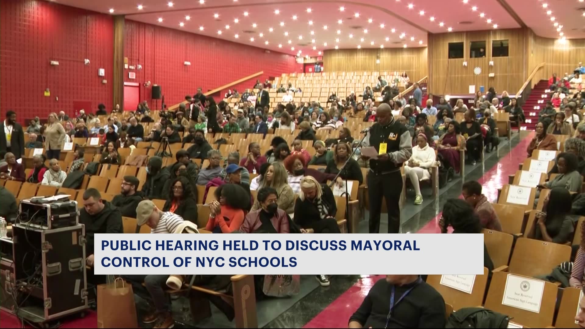 Parents, educators weigh in over mayoral control of city's schools at Bed-Stuy hearing