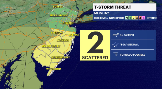 STORM WATCH: Pop-up storms this afternoon into overnight in parts of ...