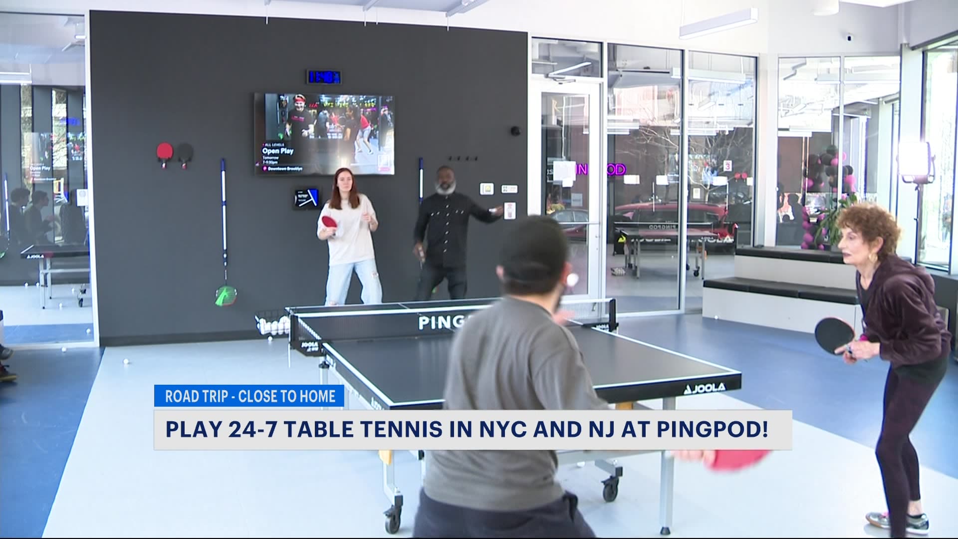 Road Trip: Play Table Tennis at Pingpod centers in NYC
