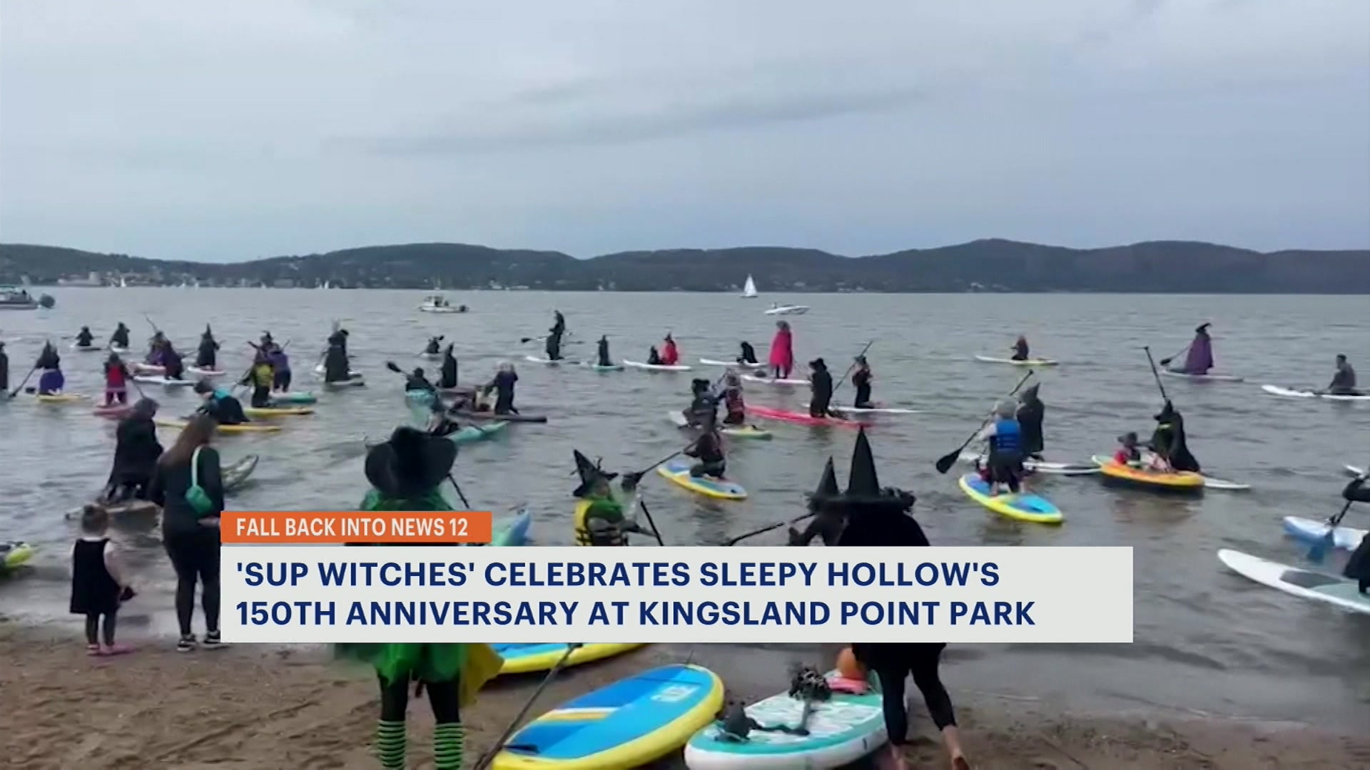 News 12 | Westchester | Witches and warlocks gather for 5th annual 'SUP ...