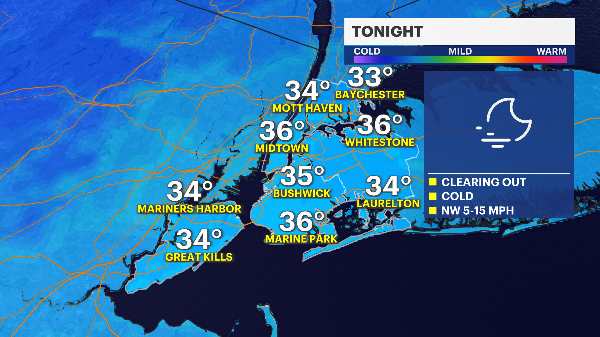 News 12 | The Bronx | WEATHER TO WATCH: Showers and cloudy conditions ...