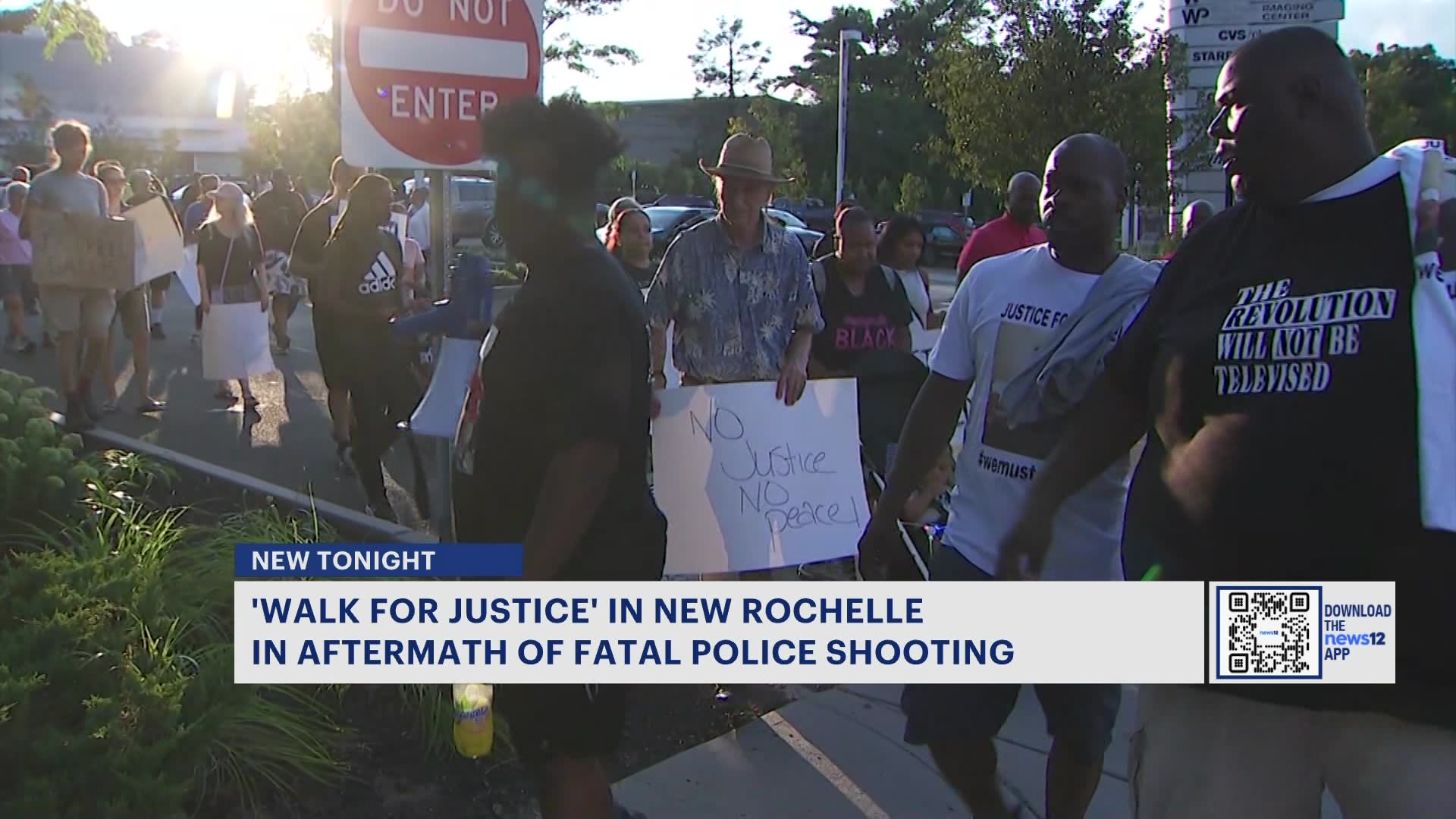 Friends, family march in honor of man fatally shot by New Rochelle police