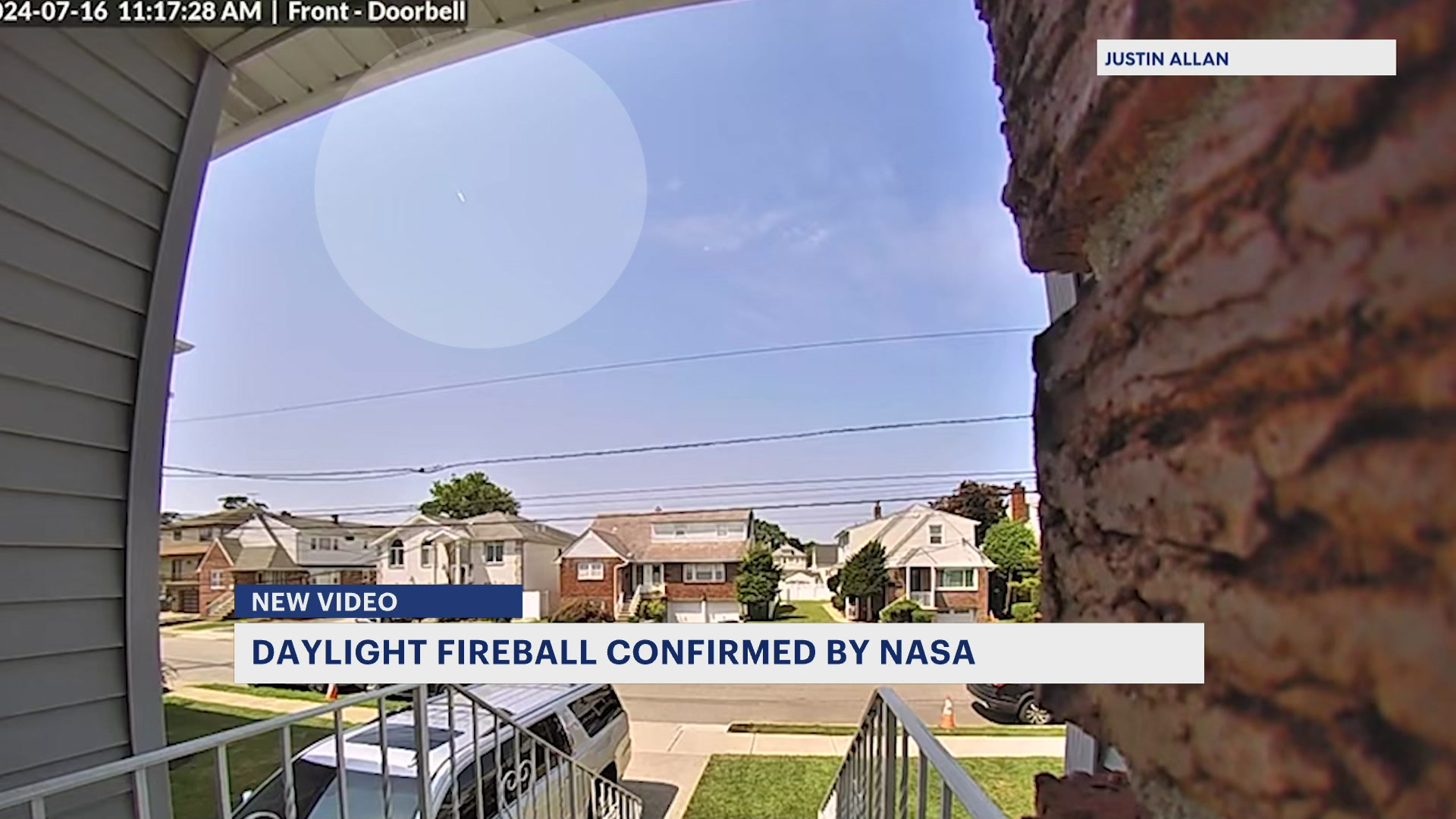 WATCH: Daylight fireball that caused loud boom streaks across sky in ...