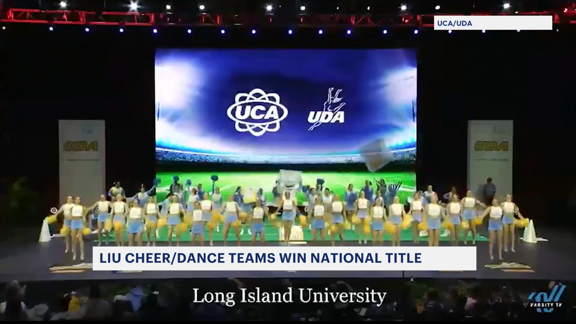 LIU cheer team wins national title