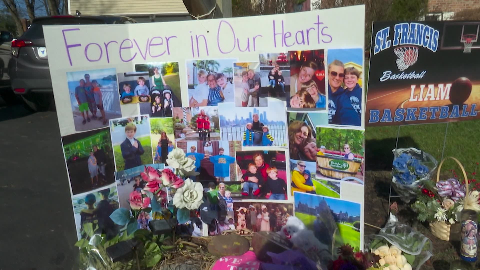 'In shock.' Memorial grows for family slain in New City murder-suicide