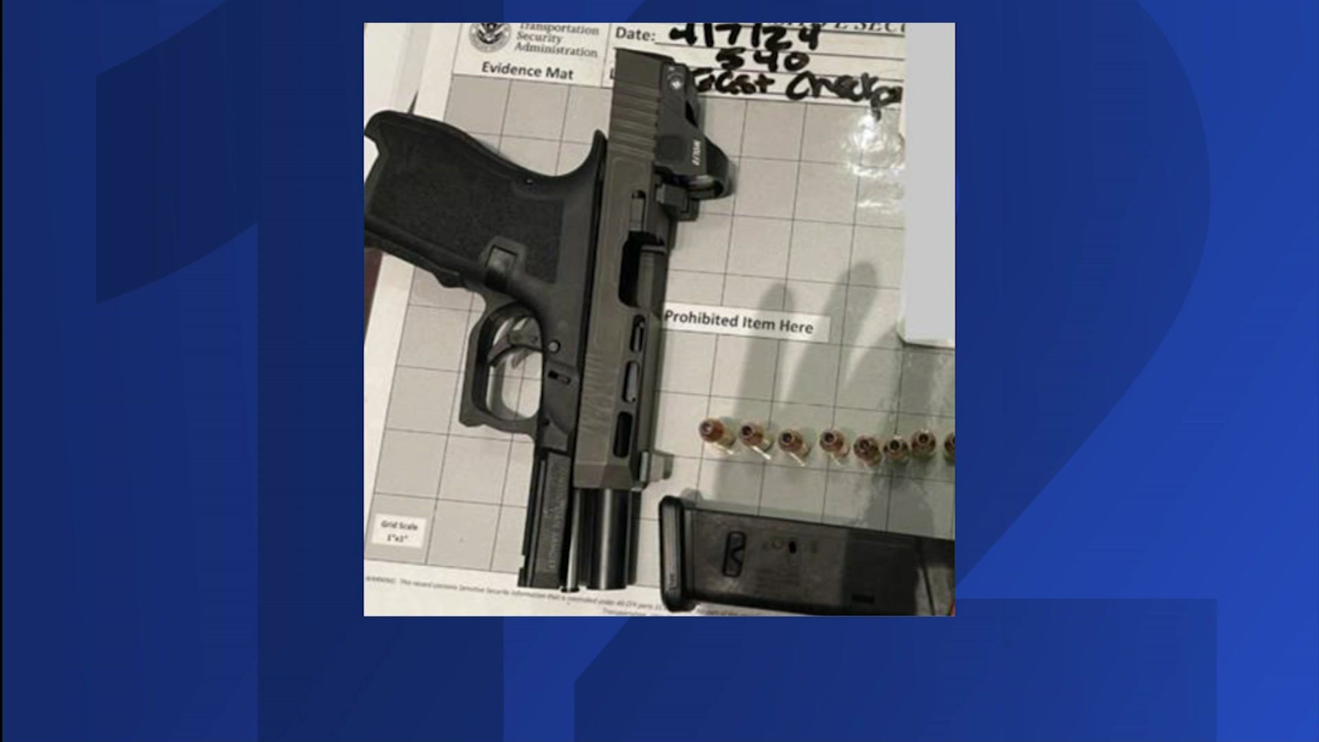 Loaded gun found in carry-on bag at MacArthur Airport