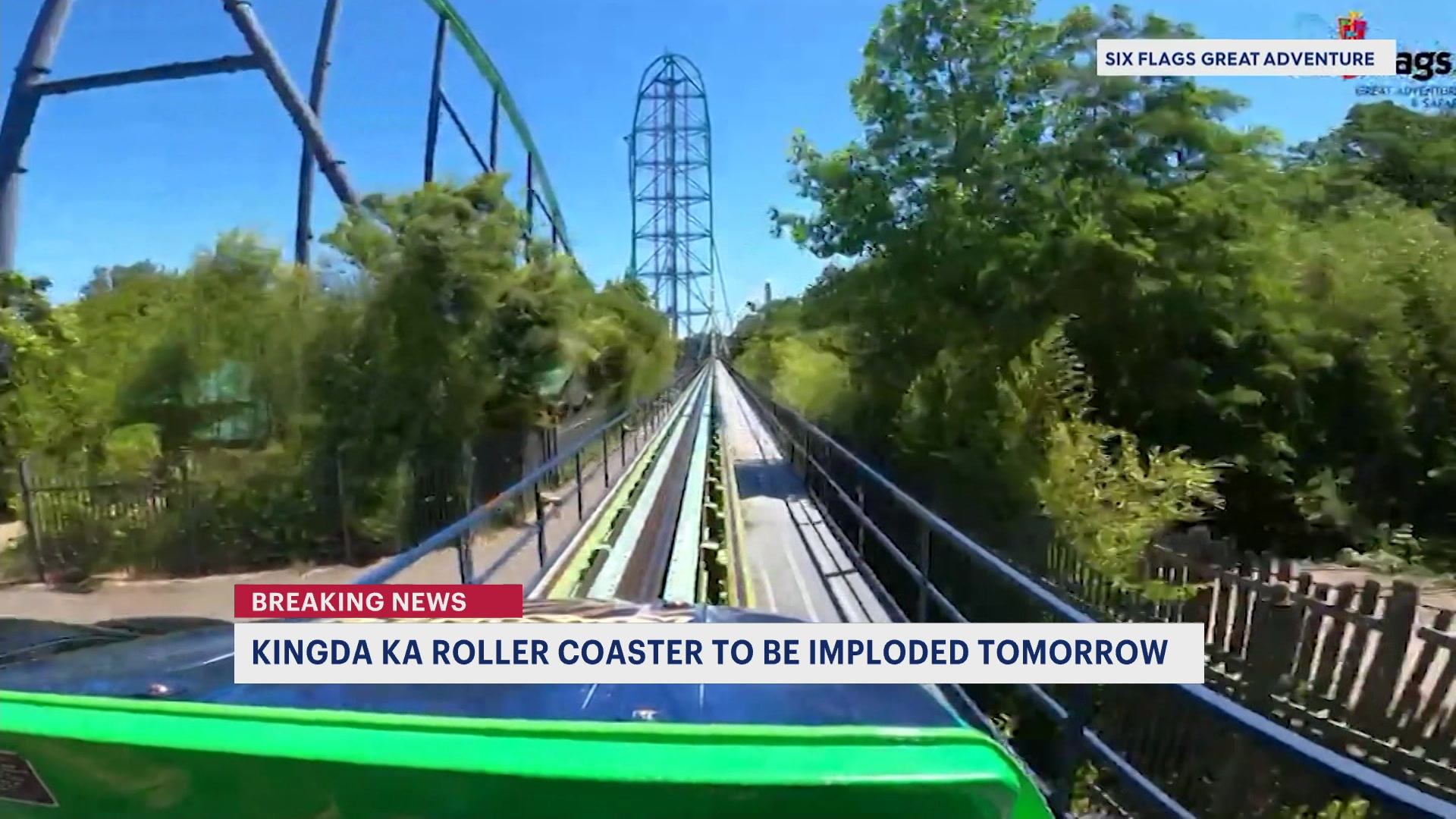 Six Flags Great Adventure - The King Is Dead: Kingda Ka (& Zumanjaro ...