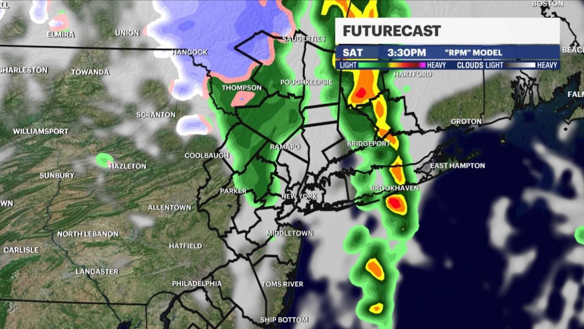 LIVE RADAR: Track today's storm as it moves through the tri-state area