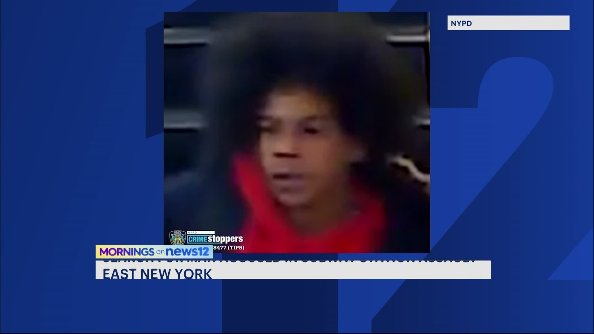 Police Brooklyn Subway Station Assault Suspect On The Loose