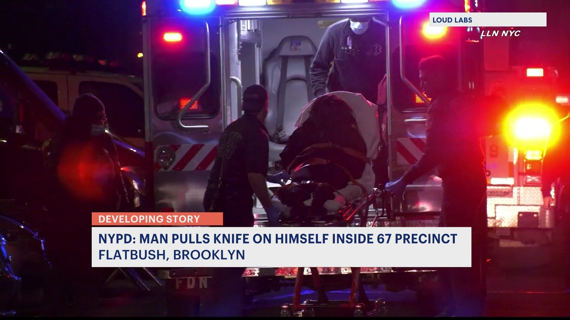 NYPD: Police stop man from harming himself with knife inside Flatbush ...