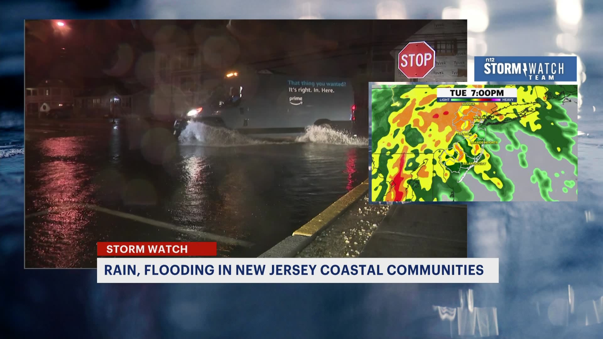 Tracking the storm: News 12’s Jim Murdoch checks on conditions at the ...