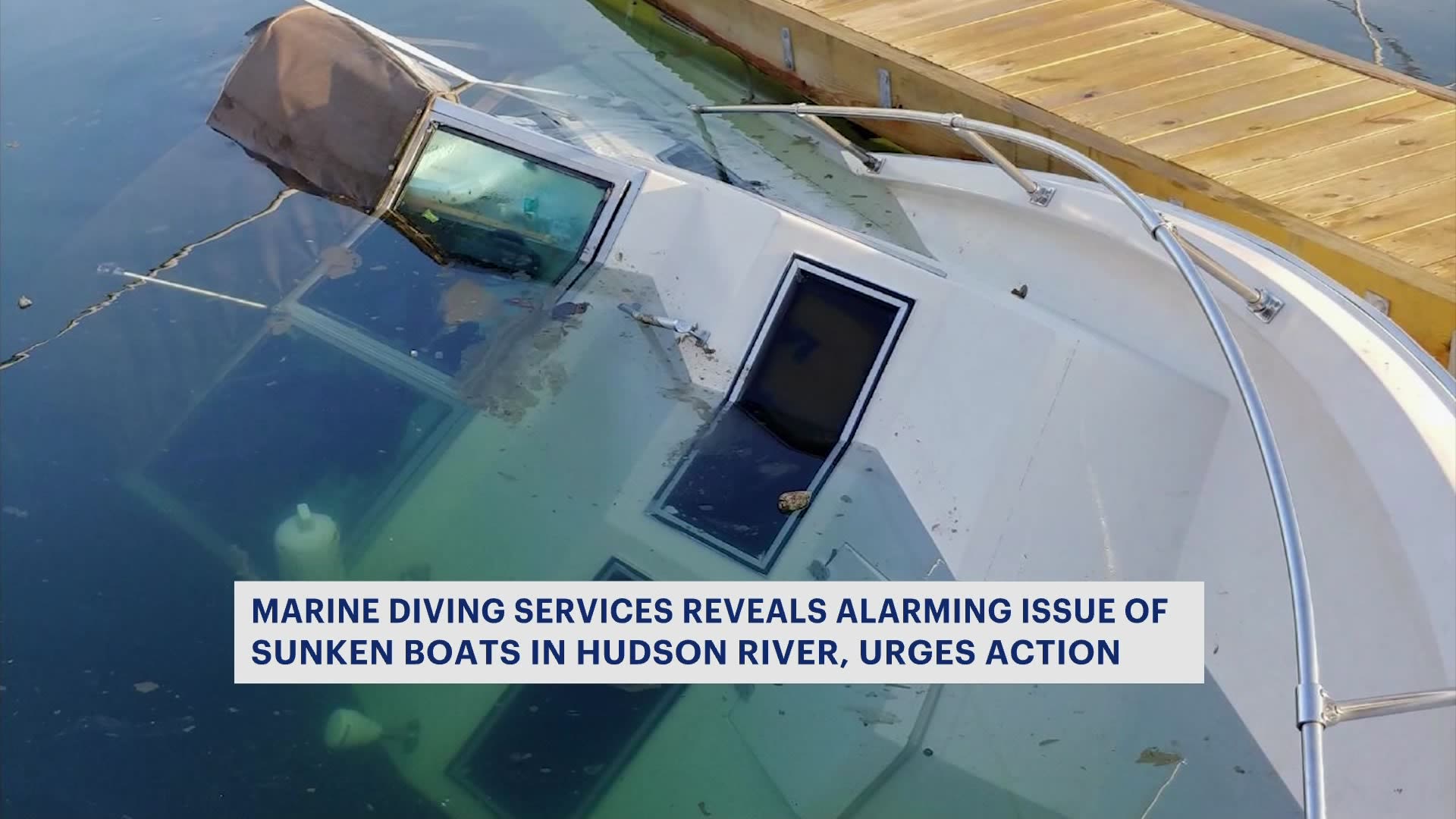 Marine Diving Service reveals alarming issue of sunken boats in Hudson ...