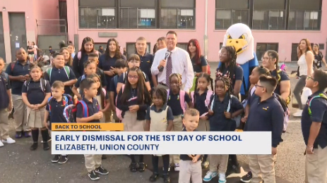 News 12 | New Jersey | Elizabeth students go back to school for half ...