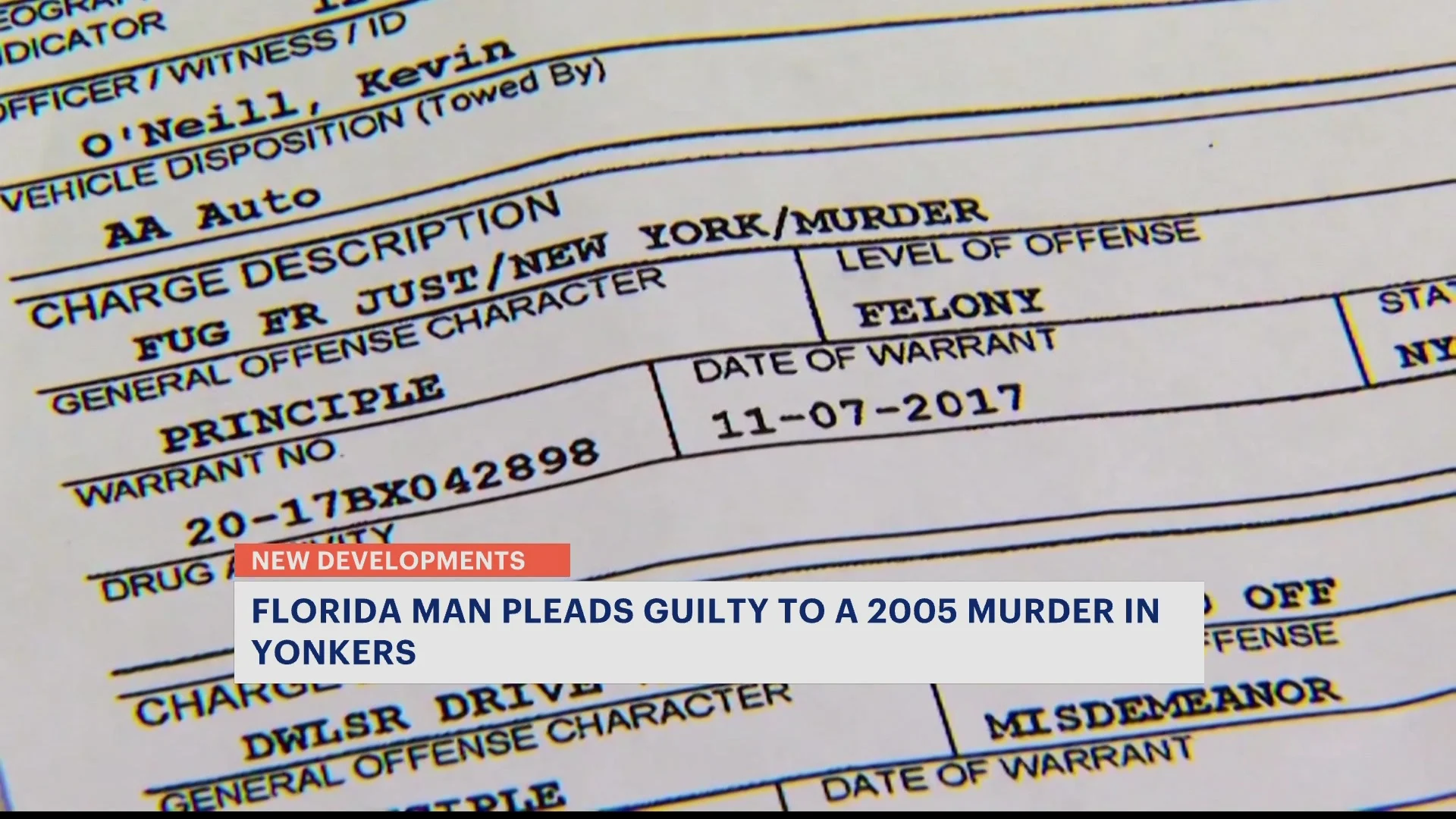 Da Florida Man Pleads Guilty To 2005 Murder In Yonkers