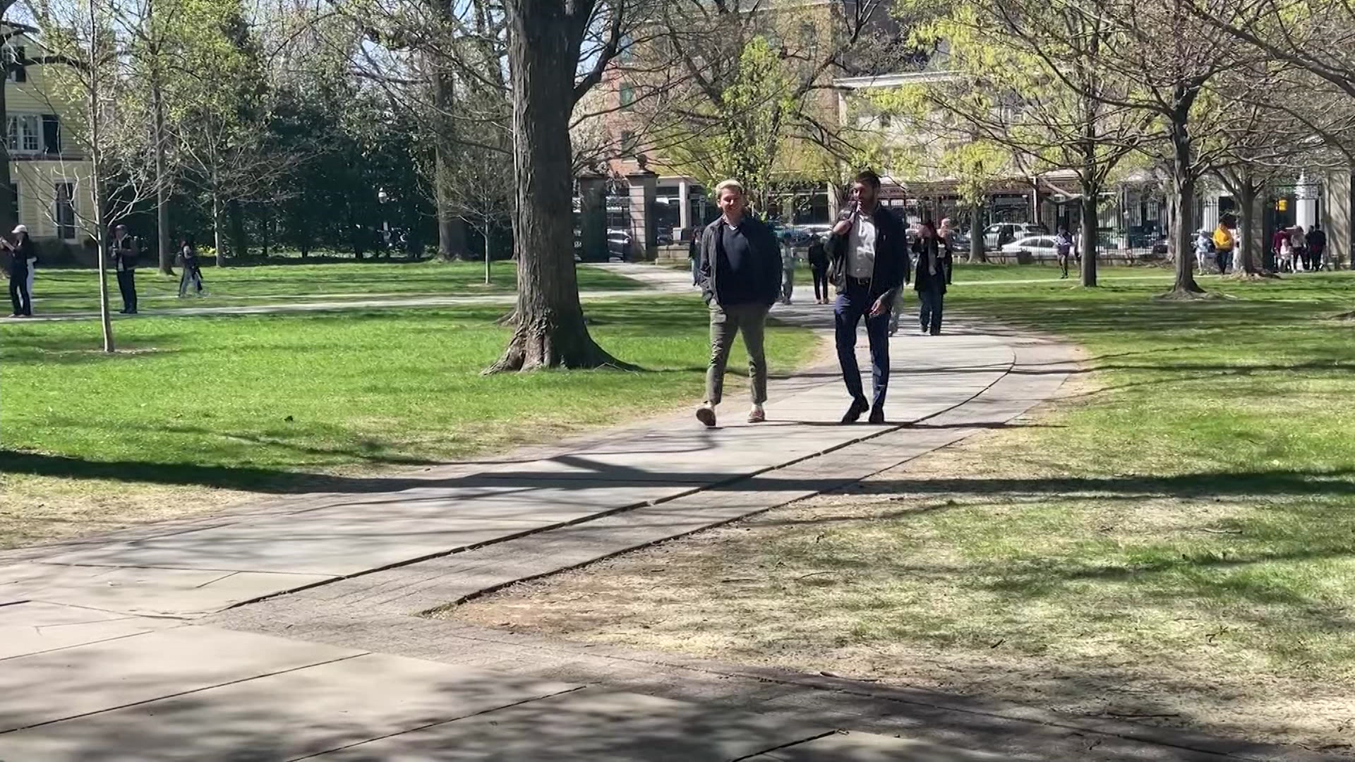 Princeton University professors, students protest Trump administration ...
