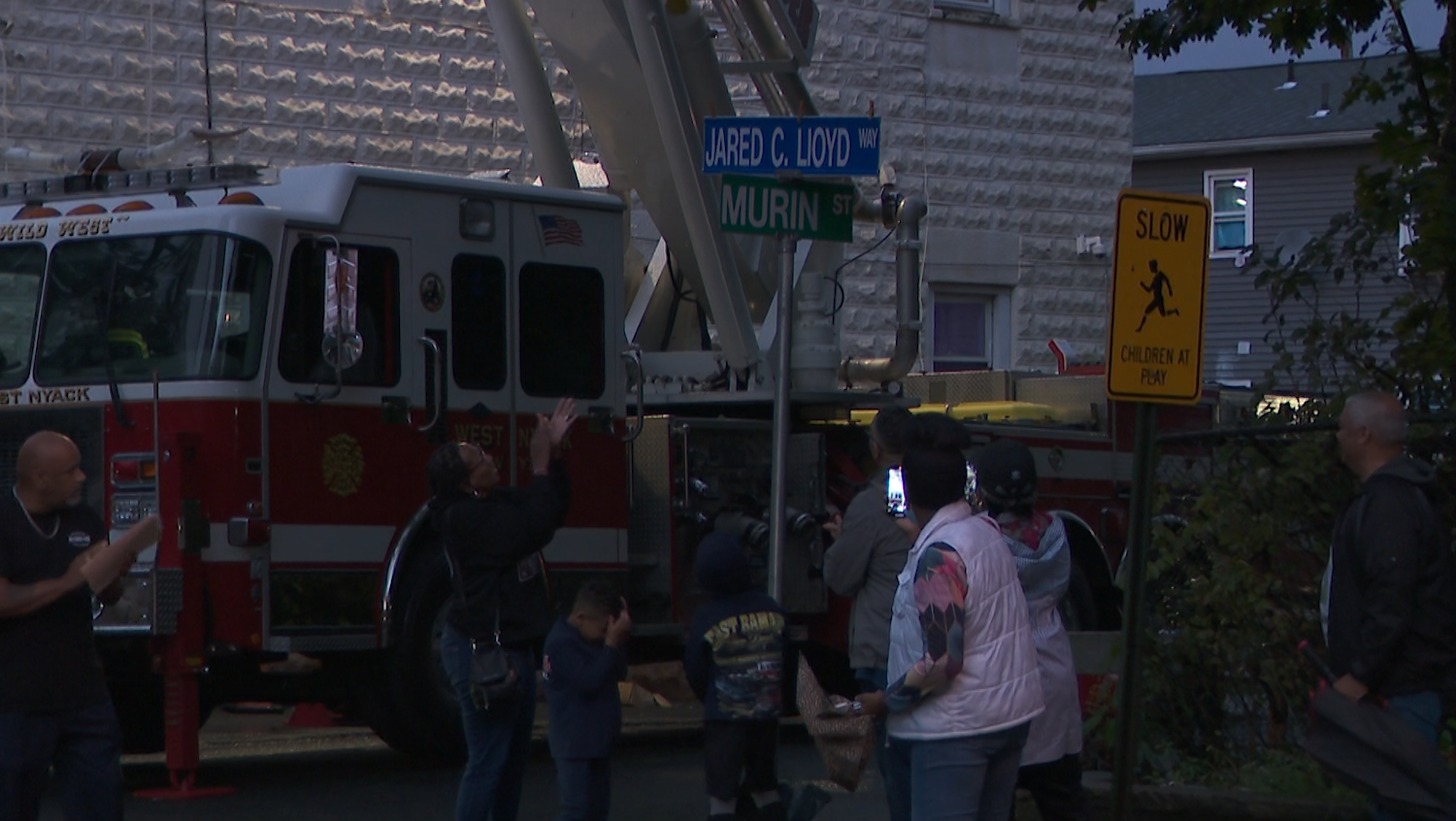 Street renamed in honor of fallen Spring Valley Firefighter Jared Lloyd ...